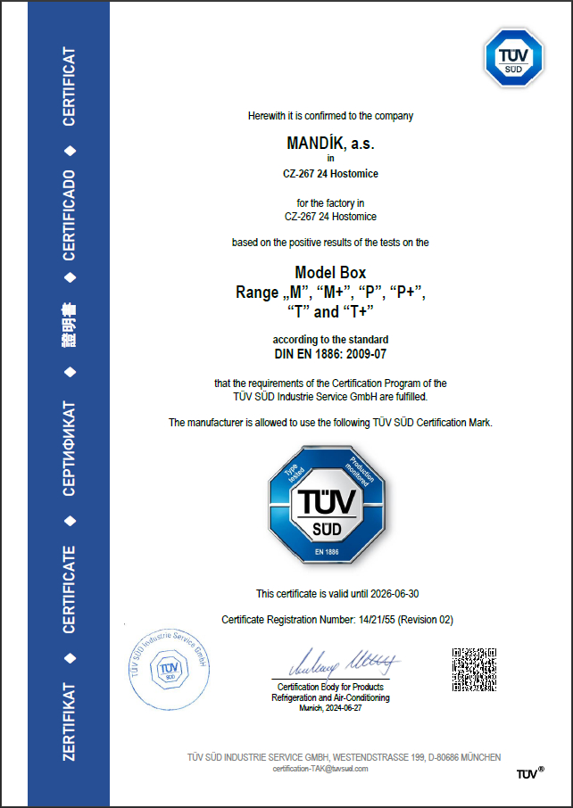 Certificats de système - Mandik