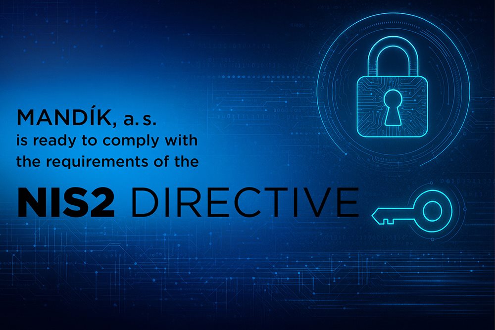MANDÍK is ready for the NIS2 directive - Mandik